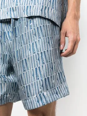 Amiri Gradient Drawstring Shorts