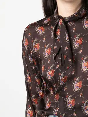 Dsquared2 Graphic Print Blouse