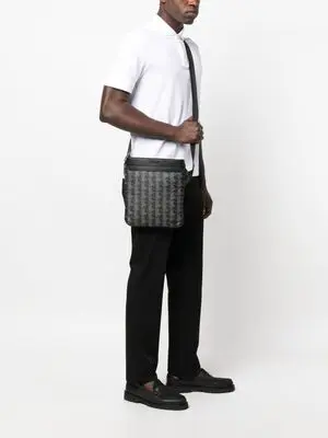 Lacoste Monogram Messenger Bag