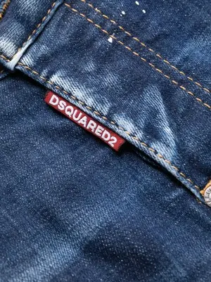 Dsquared2 Bleached Skinny Jeans