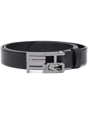 Etro Logo-buckle Leather Belt