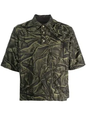 4SDESIGNS Logo-embroidered Polo Shirt