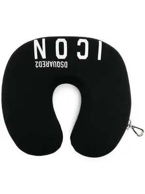 Dsquared2 Logo-print Cotton Travel Pillow