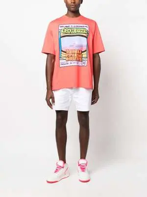 Dsquared2 Graphic-print Cotton T-shirt