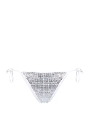 MC2 SAINT BARTH Virgo Side-tie Bikini Bottom - White
