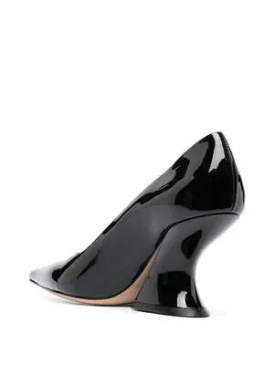 Casadei Elodie 80mm Patent-leather Pumps