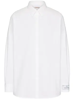 Valentino Garavani Long-sleeve Cotton Shirt