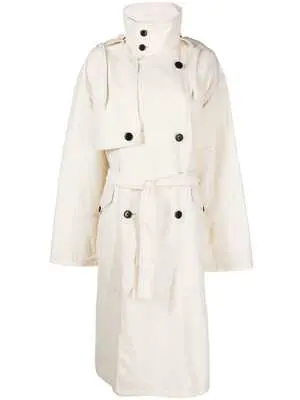LEMAIRE Hooded Trench Coat