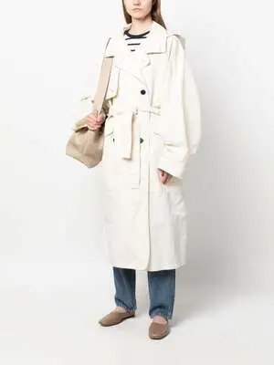 LEMAIRE Hooded Trench Coat