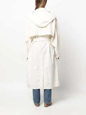 LEMAIRE Hooded Trench Coat