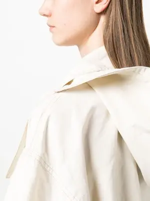 LEMAIRE Hooded Trench Coat