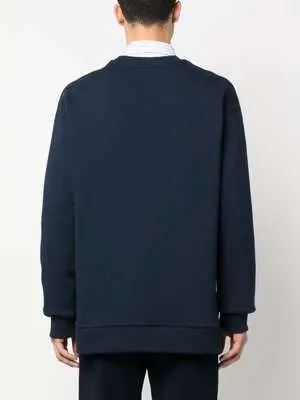 A.p.c. Logo-print Cotton Sweatshirt