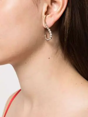 Elie Saab Crystal-embellished Earrings