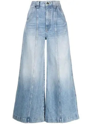 Khaite Jackie Wide-leg Jeans