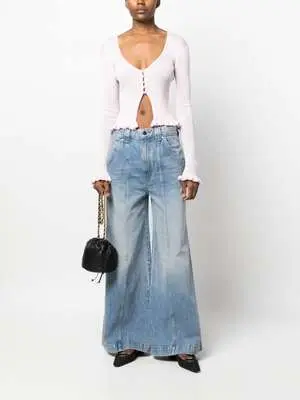 Khaite Jackie Wide-leg Jeans