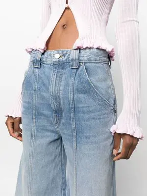 Khaite Jackie Wide-leg Jeans
