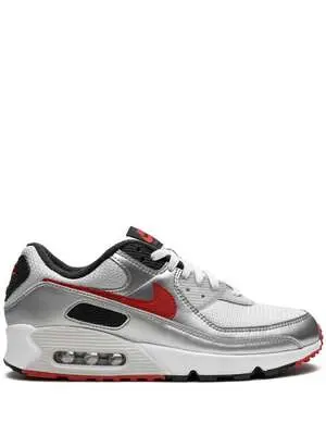 Nike Air Max 90 Icons Bullet Sneakers - Silver