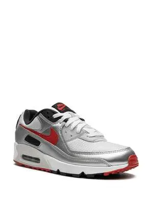 Nike Air Max 90 Icons Bullet Sneakers - Silver