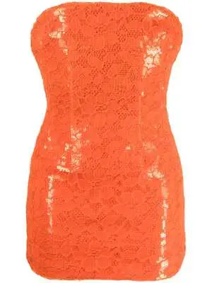 LAQUAN SMITH Floral-lace Mini Dress