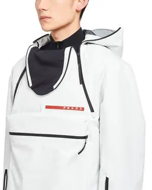 Prada Technical Fabric Snowboard Jacket - Neutral