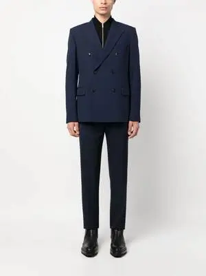 Alexander McQueen Tailored Straight-leg Trousers - Blue