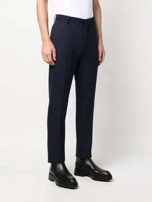 Alexander McQueen Tailored Straight-leg Trousers - Blue