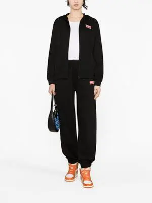 Kenzo Logo-embroidered Cotton Track Pants