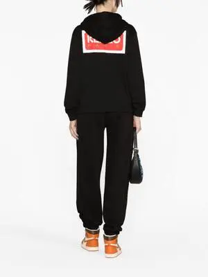 Kenzo Logo-embroidered Cotton Track Pants