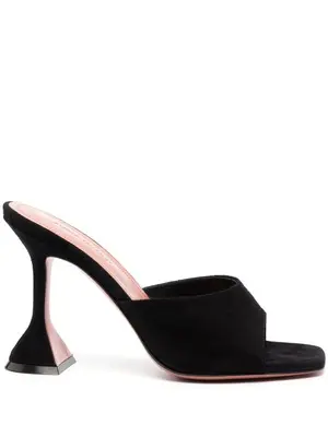 Amina Muaddi 100mm Lupita Sandals