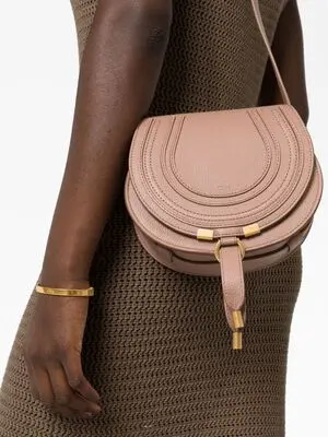 Chloé Small Marcie Crossbody Bag - Pink