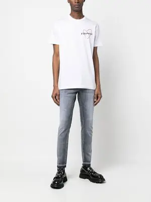 Dsquared2 Faded Skinny Jeans - Grey