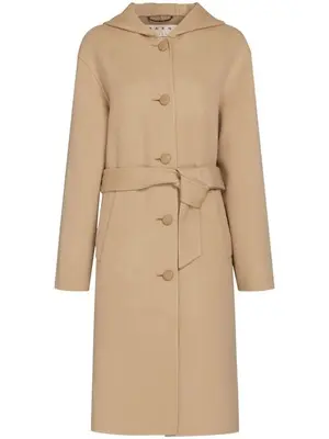 Marni Belted Hooded Coat