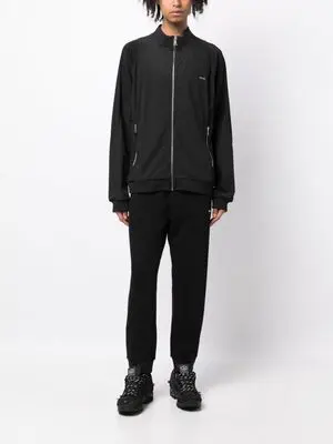 TEAM WANG DESIGN Logo-embroidered Track Jacket