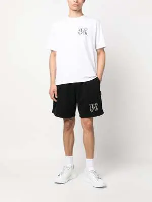 Palm Angels Hyper Monogram-print Track Shorts