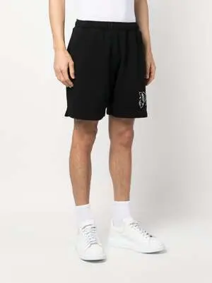Palm Angels Hyper Monogram-print Track Shorts
