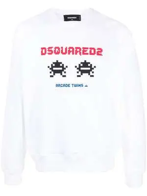 Dsquared2 Arcade Twins-print Sweatshirt