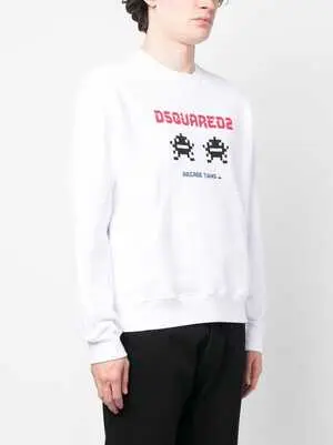Dsquared2 Arcade Twins-print Sweatshirt