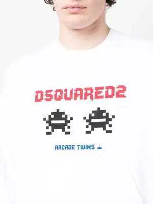 Dsquared2 Arcade Twins-print Sweatshirt