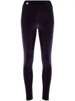 Philipp Plein Basic Velvet Leggings