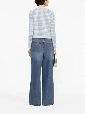 SELF-PORTRAIT Wide-leg Jeans