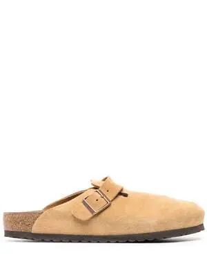 BIRKENSTOCK Boston Latte Cream Clogs - Neutrals