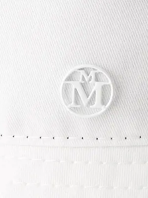 MAISON MICHEL Jason Bucket Hat - White