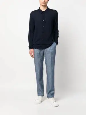NUUR Button-up Knitted Shirt
