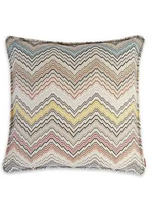 Missoni Small Milano Zigzag-woven Cushion - Black