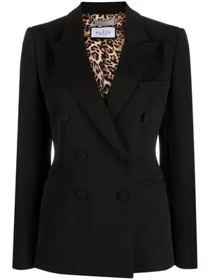 Philipp Plein Double-breasted Cady Blazer