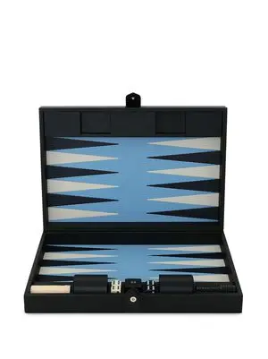 Smythson Panama Leather Backgammon Case