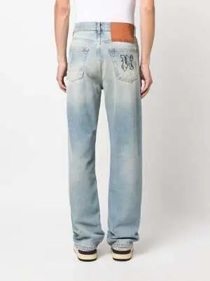 Palm Angels Light Jeans - Blue