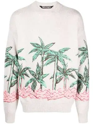 Palm Angels Printed Knitwear For Men