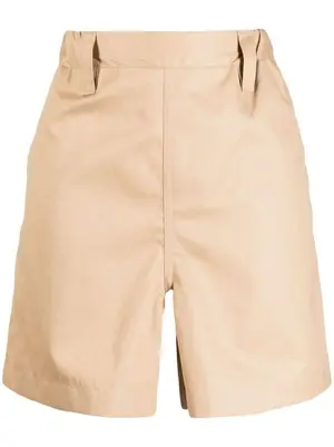 Sofie D'hoore Elasticated-waist Cotton Shorts
