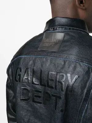 GALLERY DEPT. Andy Logo-embroidered Denim Jacket